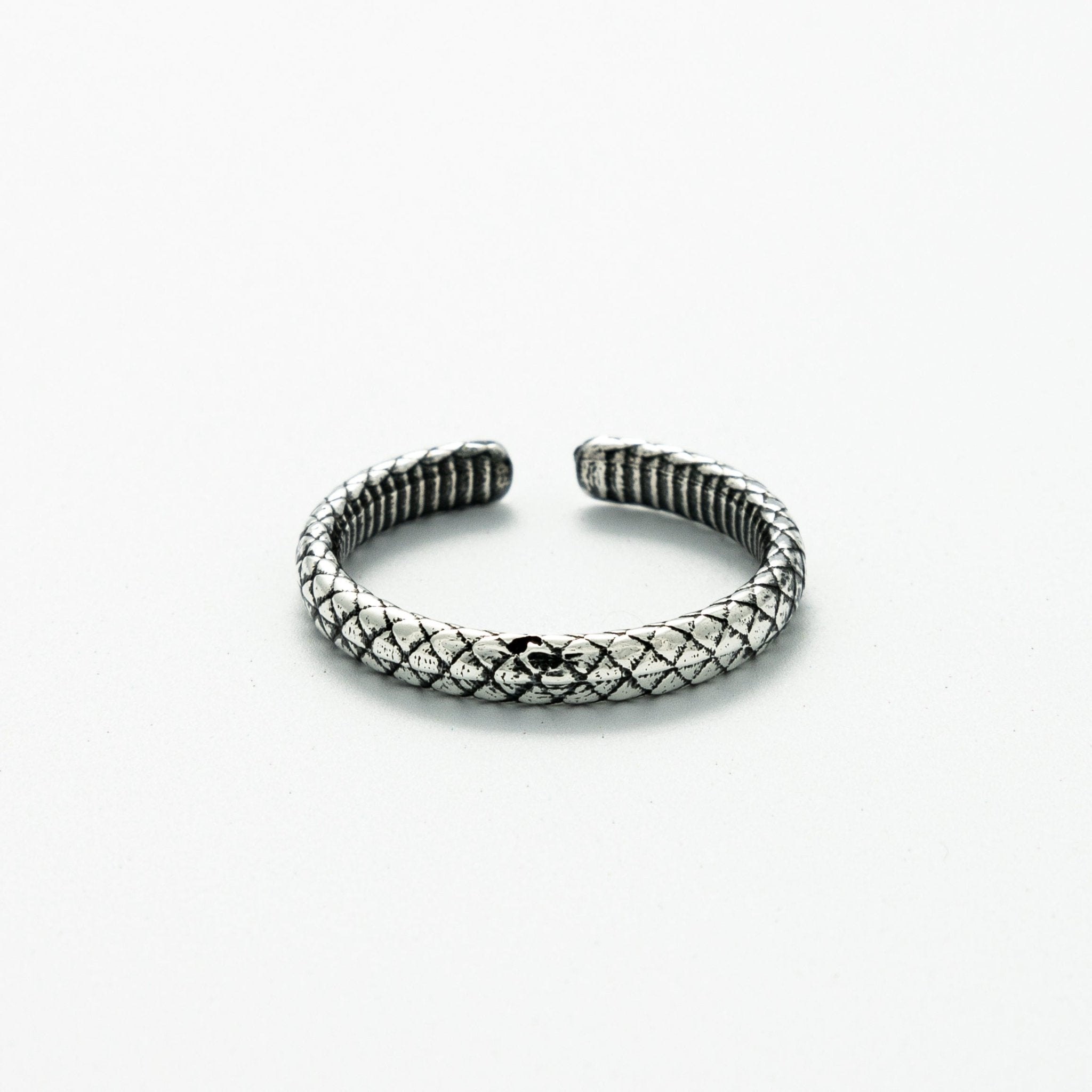 Blackbird Jewellery | Ring | Sterling Silver Snakeskin Band Ring